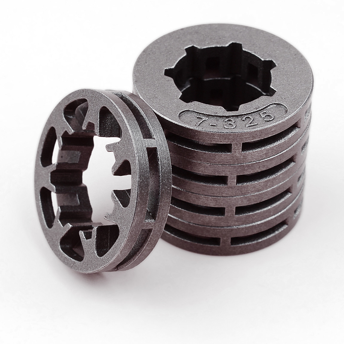 .325" 7T Mini Spline 17mm Sprocket Rim For Stihl MS391 MS311 MS290 ...