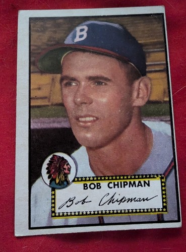 1952 Topps - High # #388 Bob Chipman | eBay