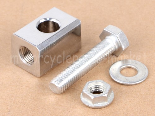 Motor Head Lamp Mounting Block Kit For Harley Dyna Softail Road King ...