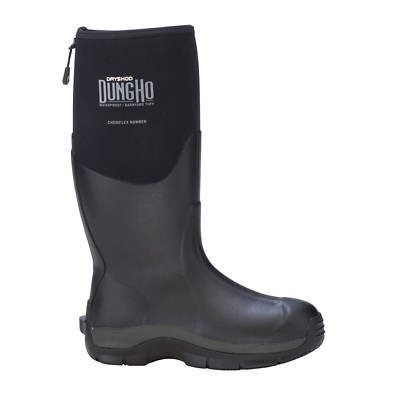 Dryshod Dungho Hi 15" Boots Mens 12/12.5 DNG-MH-BK Chemical Resistant ...