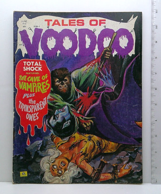 TALES OF VOODOO MAGAZINE EERIE COMIC BOOK VOL. 4 #5 SEP 1971 ANTONIO ...