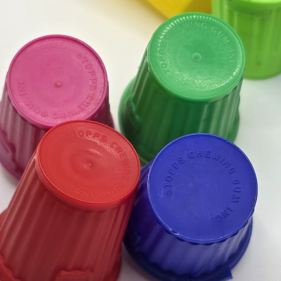 1970s Topps Chewing Gum • Garbage Trash Can Candy Plastic Container ...