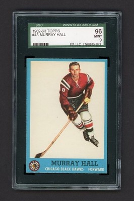 1962-63 TOPPS #43 MURRAY HALL SGC 96 MINT | eBay