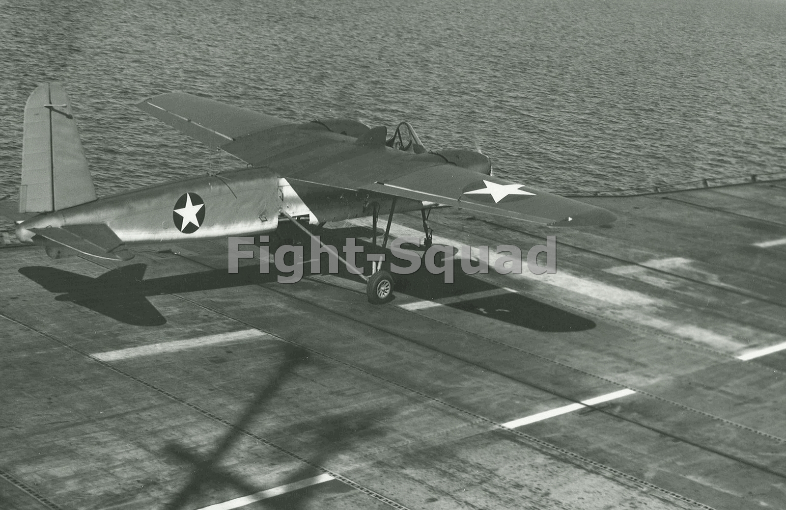 WW2 Picture Photo 1943 First US Drone TDN-1 assault preparing for ...