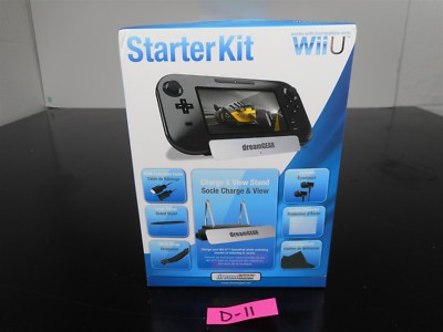 DREAMGEAR Nintendo Wii U 7 in 1 Starter Kit Stylus HDMI Strap Stand ...