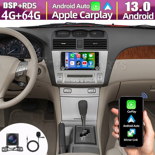 For Toyota Solara 2004-2008 Android 13 CarPlay Car Radio Stereo GPS ...