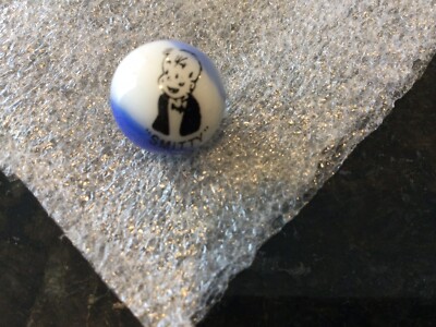 Vintage | "Smitty" | Blue & White Swirl | Marble | eBay