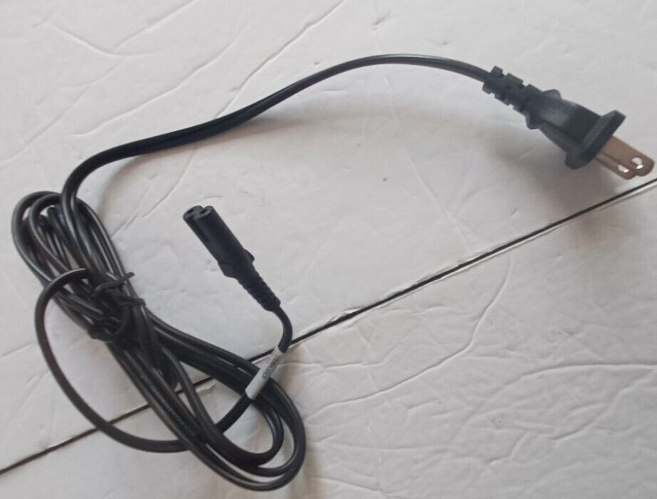 2/New AC power cord for 7A 125V 2-PIN POWER CORD BLACK 6.6FT Baohing ...