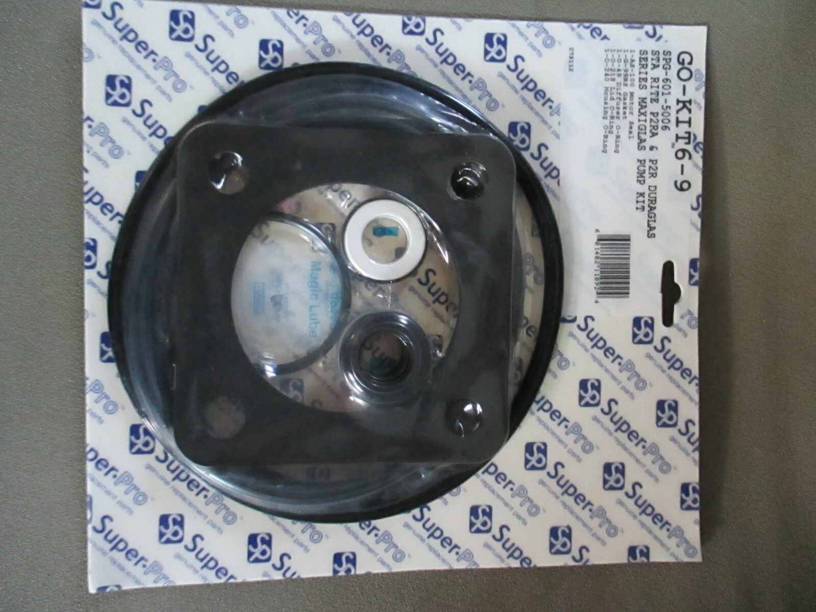 SUPER PRO SPG-601-5006 GO-KIT6-9 PUMP SERVICE KIT FOR STA-RITE P2RA P2R ...