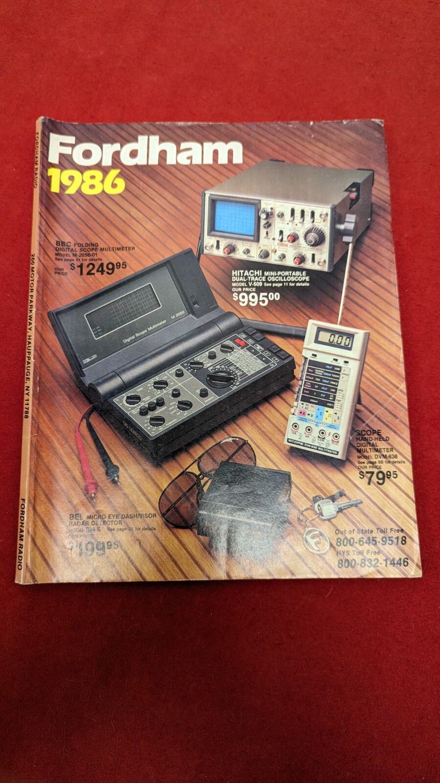 FORDHAM 1986 ELECTRONICS Radio CATALOG Magazine | eBay