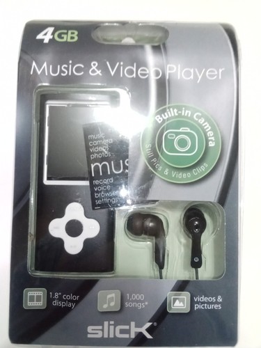 Slick Music And Video Player with built in camera | eBay