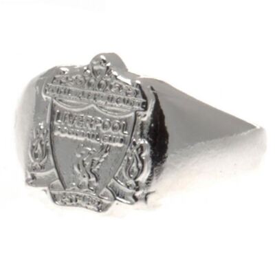 Liverpool FC Silver Plated Crest Ring | eBay UK