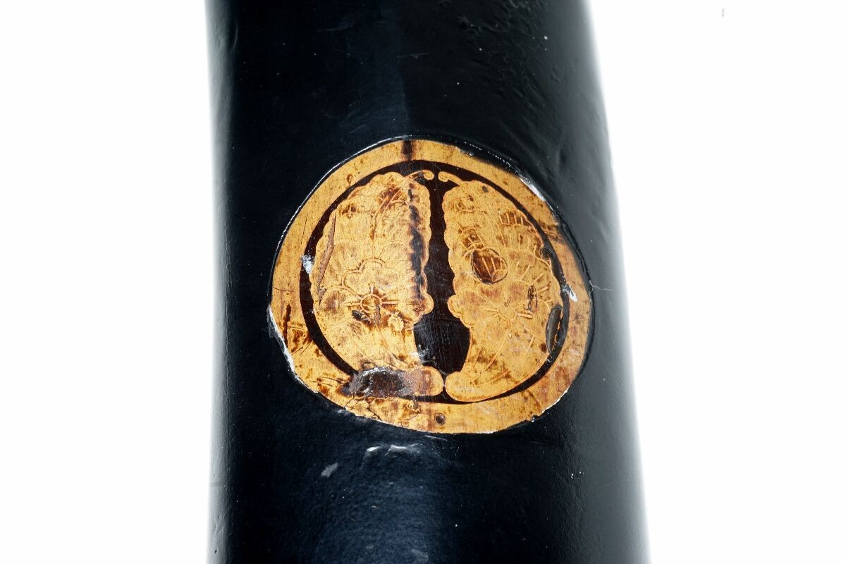 NAGINATA Halberd: Antique Japanese Samurai Sword Katana Nihonto w KAMON ...