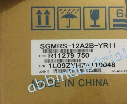 One YASKAWA SGMRS-12A2B-YR11 Servo Motor SGMRS12A2BYR11 | eBay