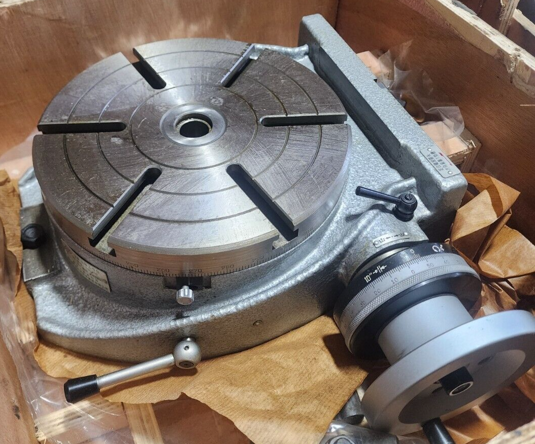 8" HORIZONTAL & VERTICAL ROTARY MACHINE TABLE BLD#2 | eBay