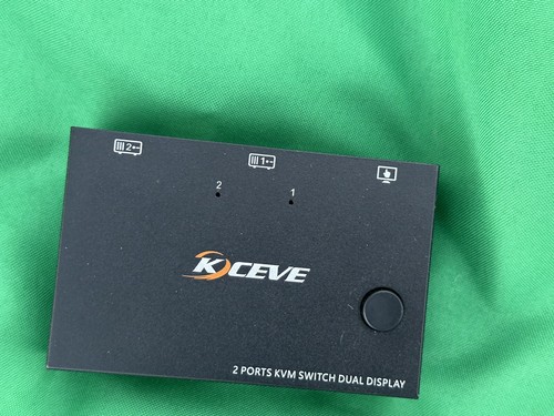 2 Ports KVM Switch Dual Display 4K HDMI KVM Switch Dual Monitor KC ...