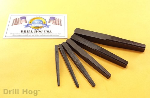 Drill Hog® Square Easy Out Set Straight Screw Extractor Lifetime ...