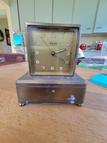 Antique Swiza Mignon Musical Swiss Clock | eBay