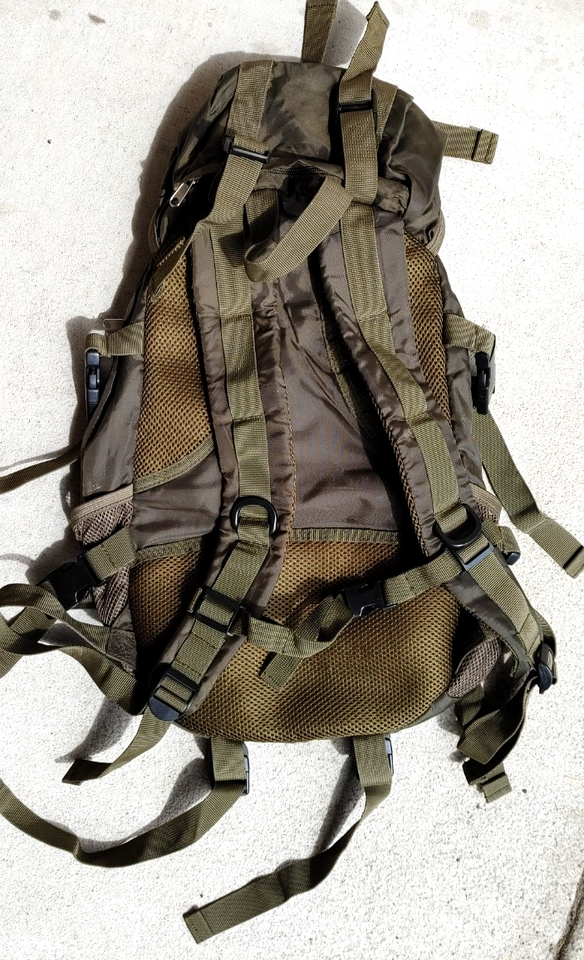 Military Style Deployment Flight Parachute Bag School Backpack U.S Army ...