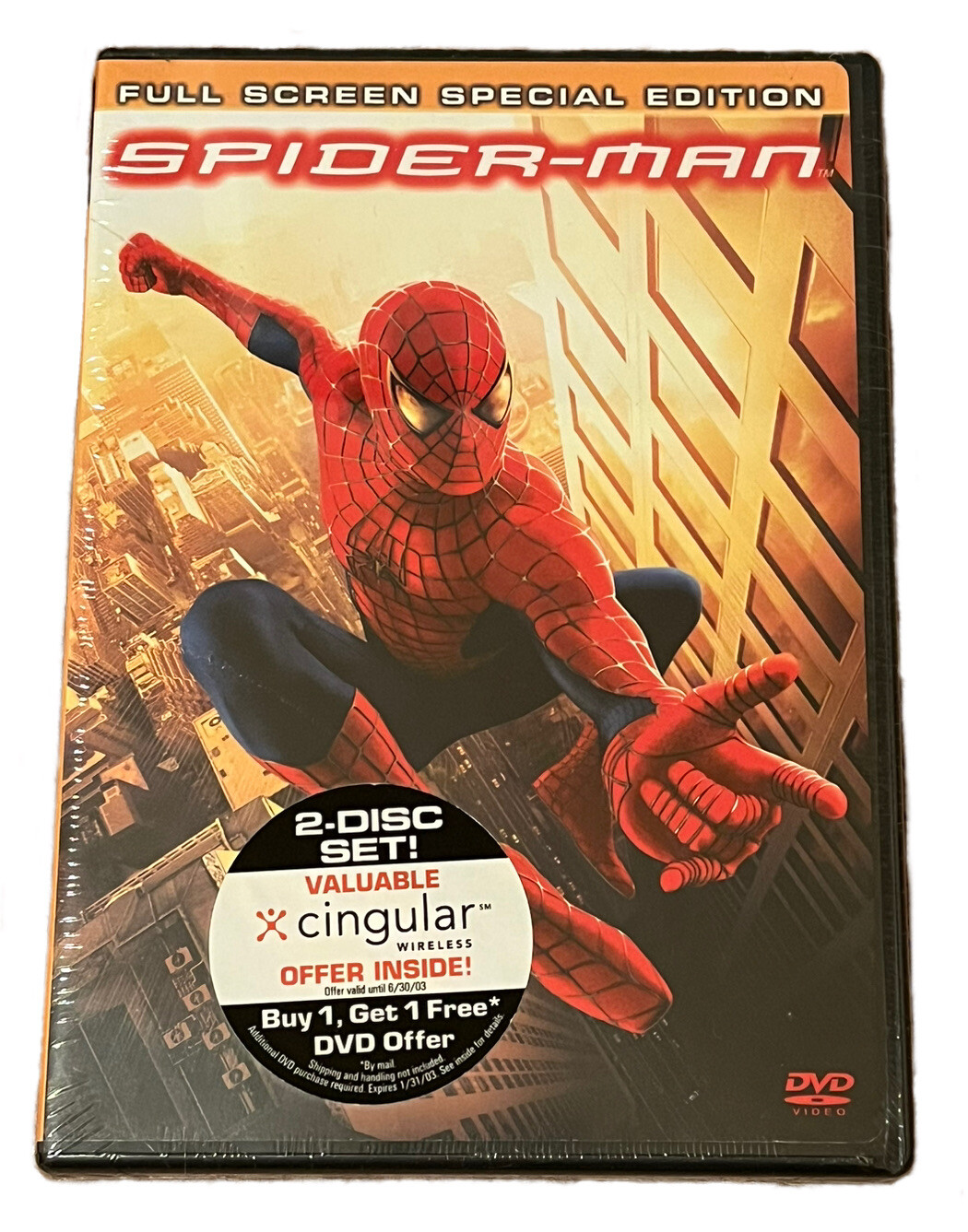 Spider-Man (DVD, 2002, 2-Disc Set, Special Edition, Full Frame ...