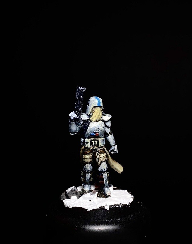 Star Wars Snowtrooper Legion Scale Miniatures || Handpainted | eBay