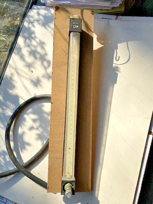 Fisher Flow Meter, 10 inch Glass FP-1/8-077-G10 Tube - dual range ...