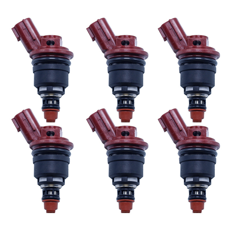 6x 850cc 83lb Turbo fuel injector Fit 93-96 Nissan 300ZX Infinity 2.0L ...