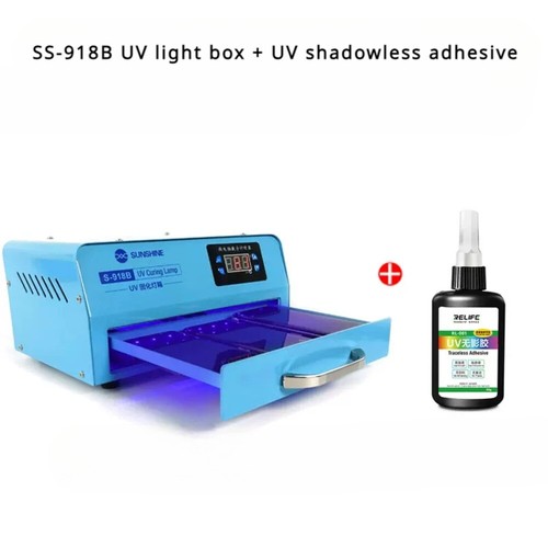 UV Curable UV Light Box LED High-power UV Mobile Phone Straight Screen ...