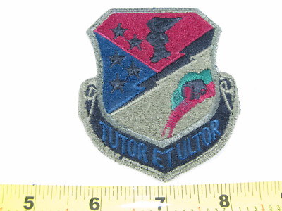 US Military Air Force 49th Wing Tutor Et Ultor Subdued Uniform Patch ...