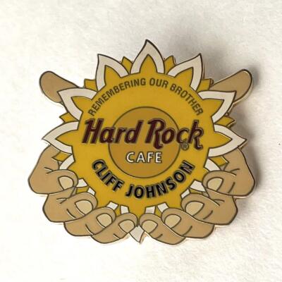 Hard Rock Cafe Pin - Cliff Johnson Memorial | eBay