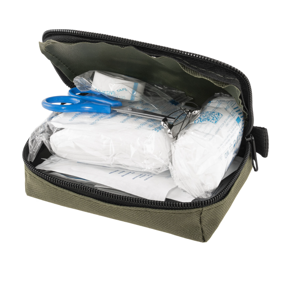 First Aid Kit MOLLE Survival Set Medical Bag Small Waterproof Mil-Tec ...