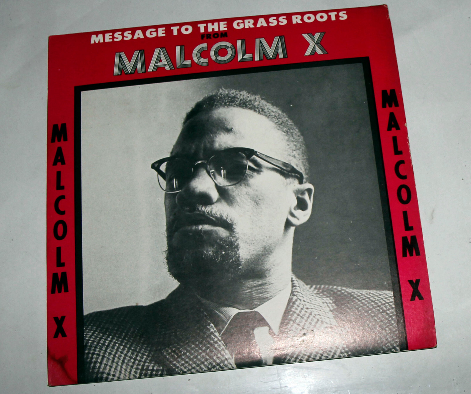 Message To The Grass Roots From Malcolm X LP AFRO Records AA-1264 Mono ...