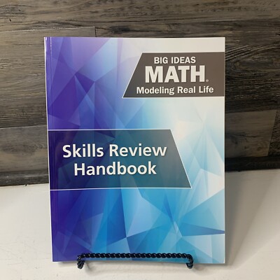 Big Ideas Math Modeling Real Life Skills Review Handbook 9781642080155 ...