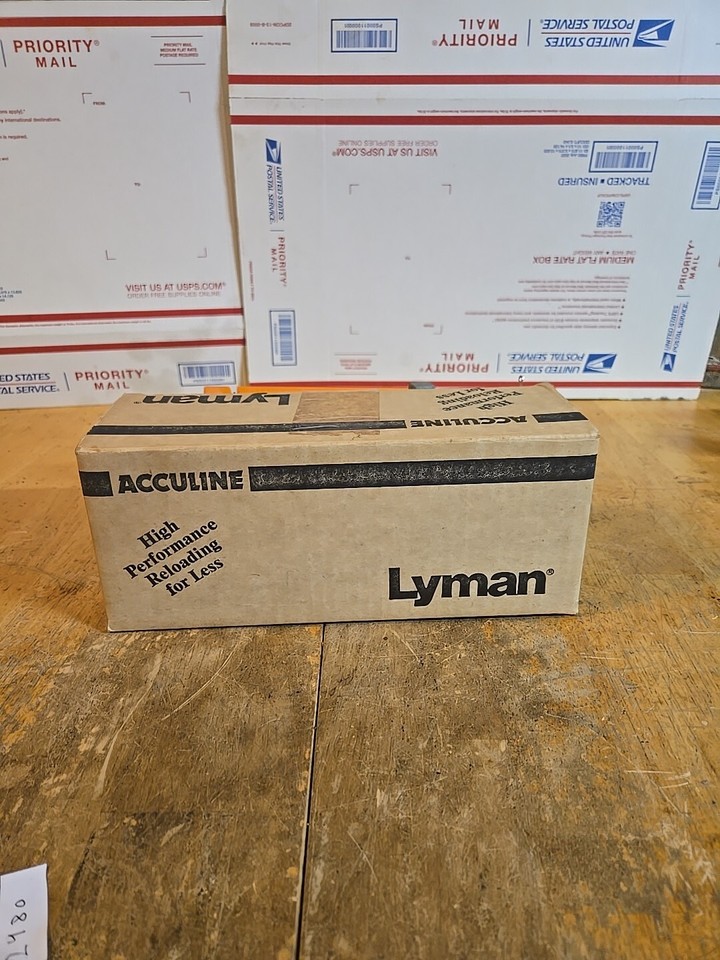 Lyman Acculine Reloading Press Accuscale 505 Grain Precision Reloading ...