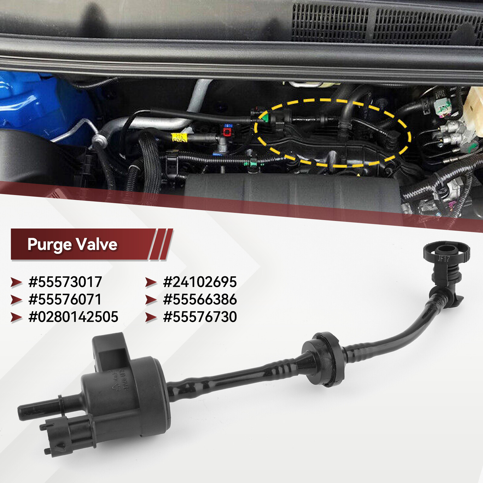 Entlüftungsventil.Verdampfungsventil Für Opel ADAM ASTRA J CORSA MOKKA ...