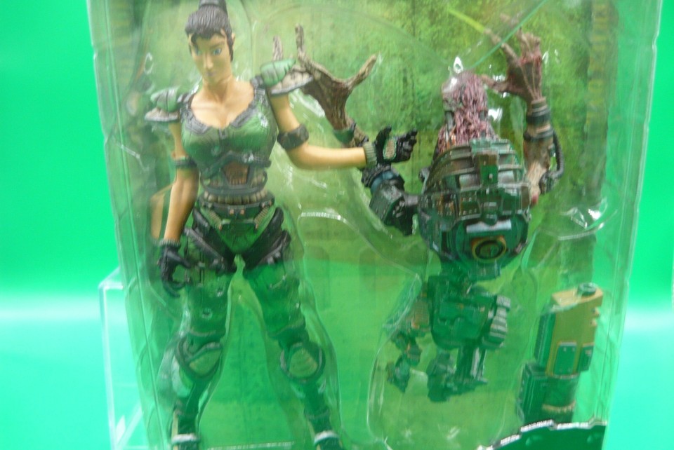 Vintage Quake II Jungle Marine Athena 6.5" Action Figure ReSaurus Co ...