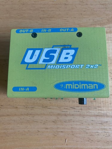 Midiman Midisport 2x2 USB MIDI interface Music Production Audio | eBay