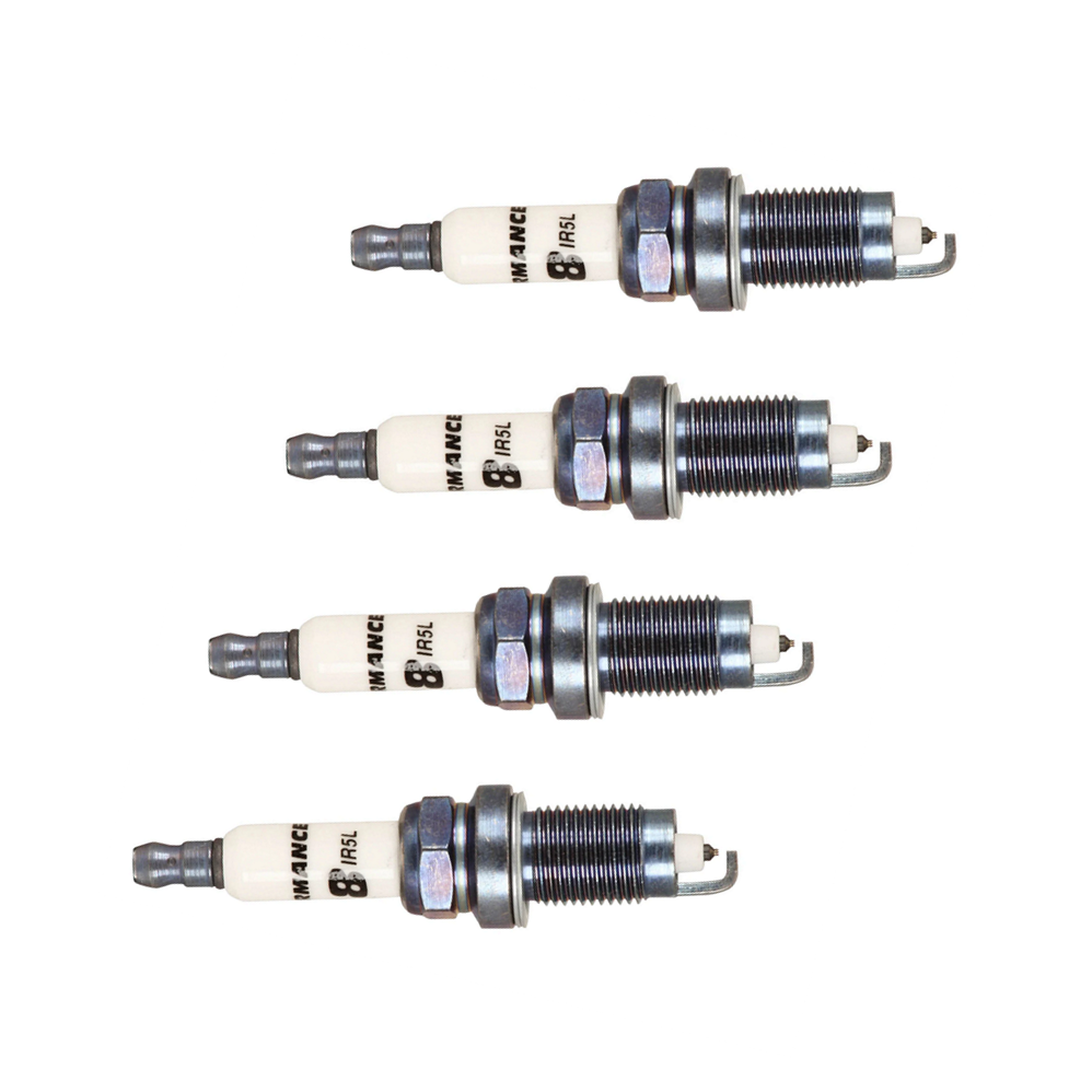 MSD Iridium Spark Plug 14 mm Thread, 0.866" Reach, Gasket Seat, 4 Pack ...