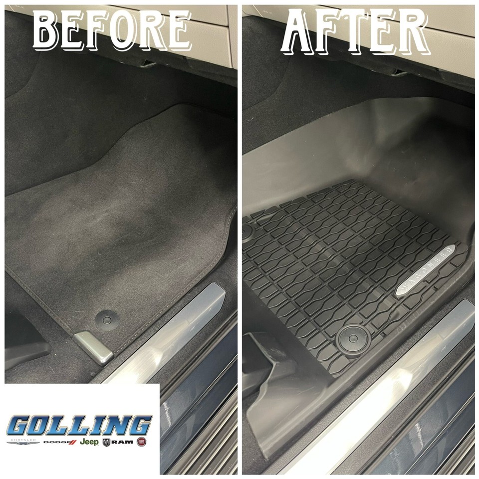 2022-2025 Wagoneer Mopar All Weather Mats & Cargo Mat Kit 82216637AA ...