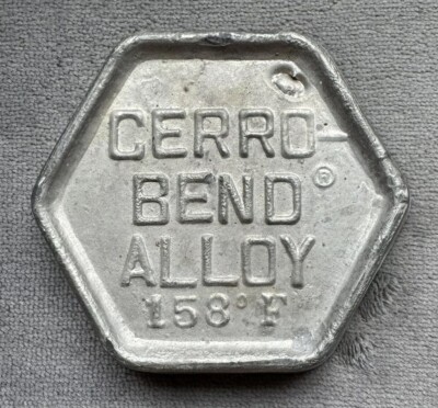 Cerrobend Low Melting Temperature Alloy - 2 Lb 2oz Ingot | eBay