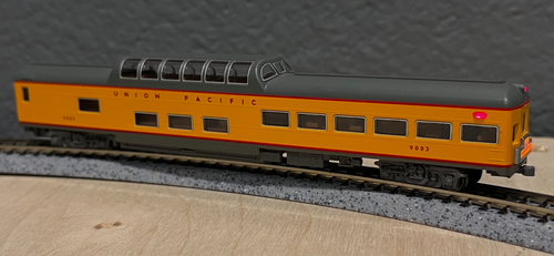 Kato Dome Lounge Observation Passenger Car Union Pacific #9003 UP N ...