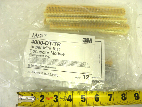 (12 Pack) 3M MS2 4000-DT/TR SUPERMINI TEST CONNECTOR MODULE | eBay