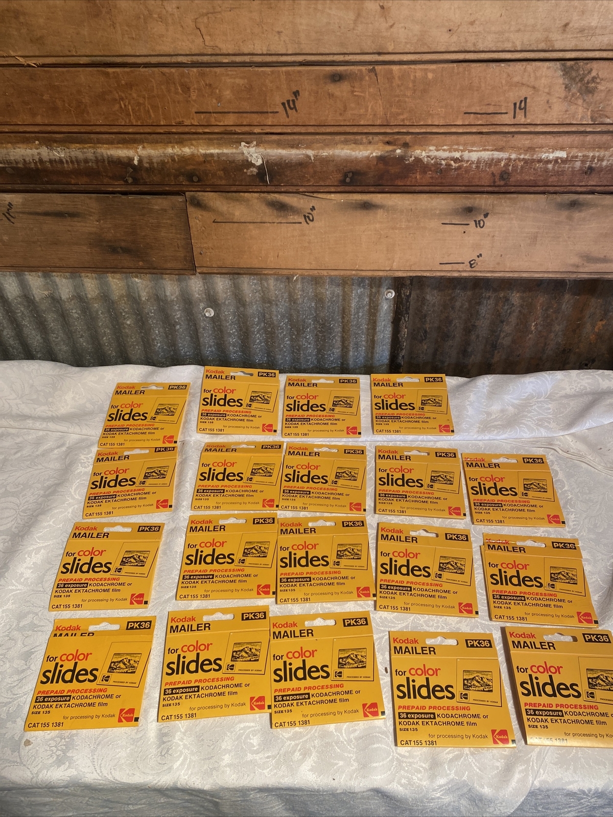 Lot 19 Kodak Prepaid Processing Mailer Envelope’s For Color Slides 36 ...