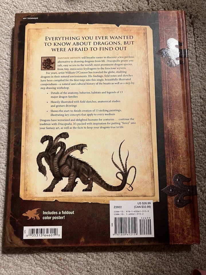 Dracopedia: A Guide to Drawing the Dragons of the World by William O ...