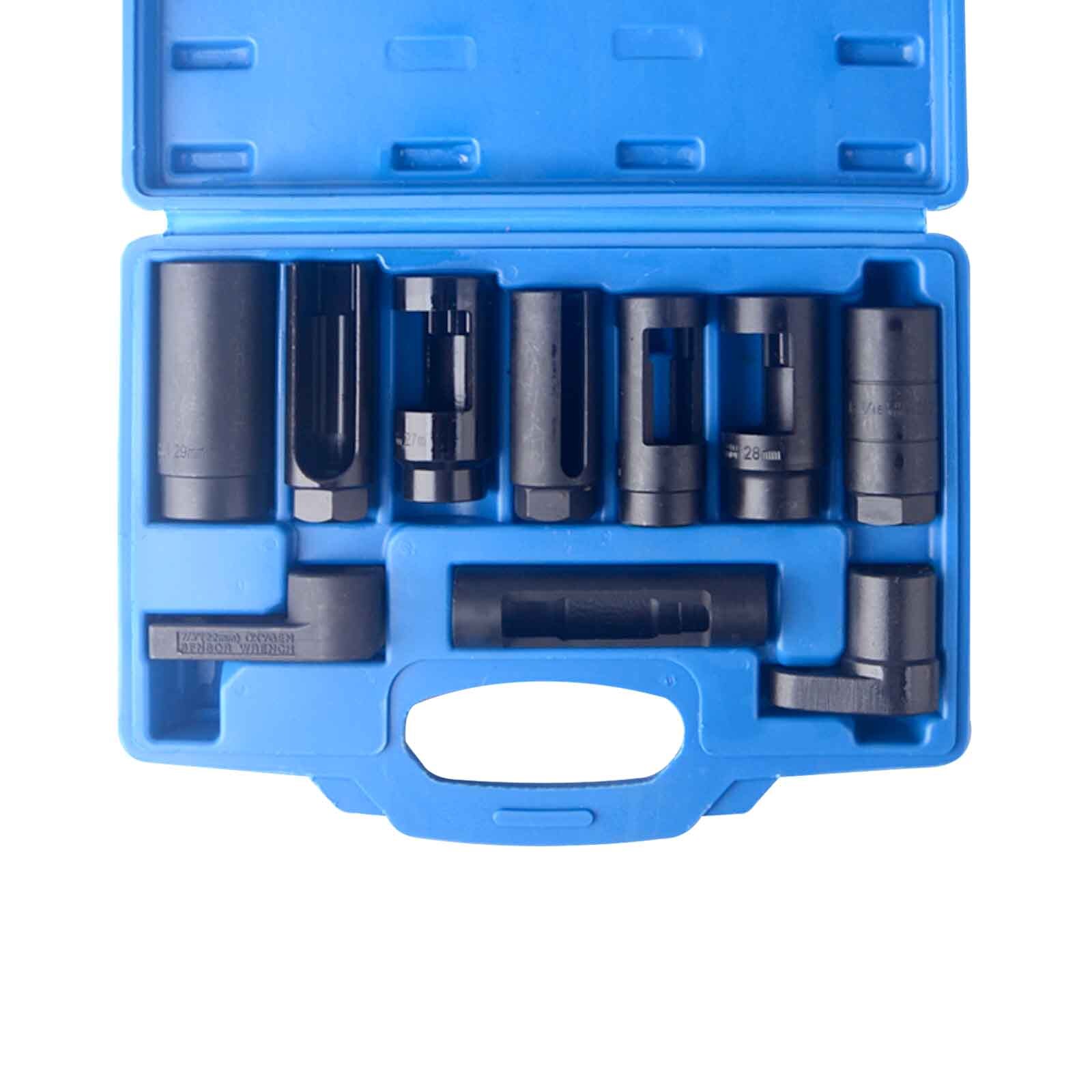 10Pcs Oxygen Sensor Socket Set Sensor Oil Pressure Sending Unit Removal ...