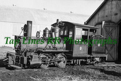 Godchaux Sugars Inc. 3 0-4-4RT Reserve LA 2/1943 3' Gauge New 5x8 Photo ...