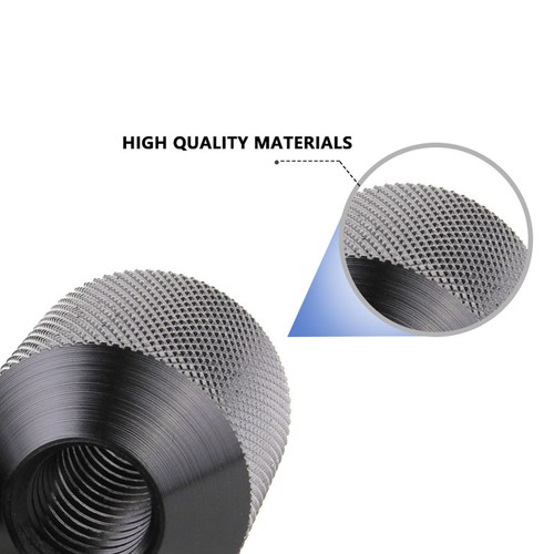 2Pcs 1‑1/8in Two Hole Pins Set Aluminium Threaded 2 Hole Flange ...