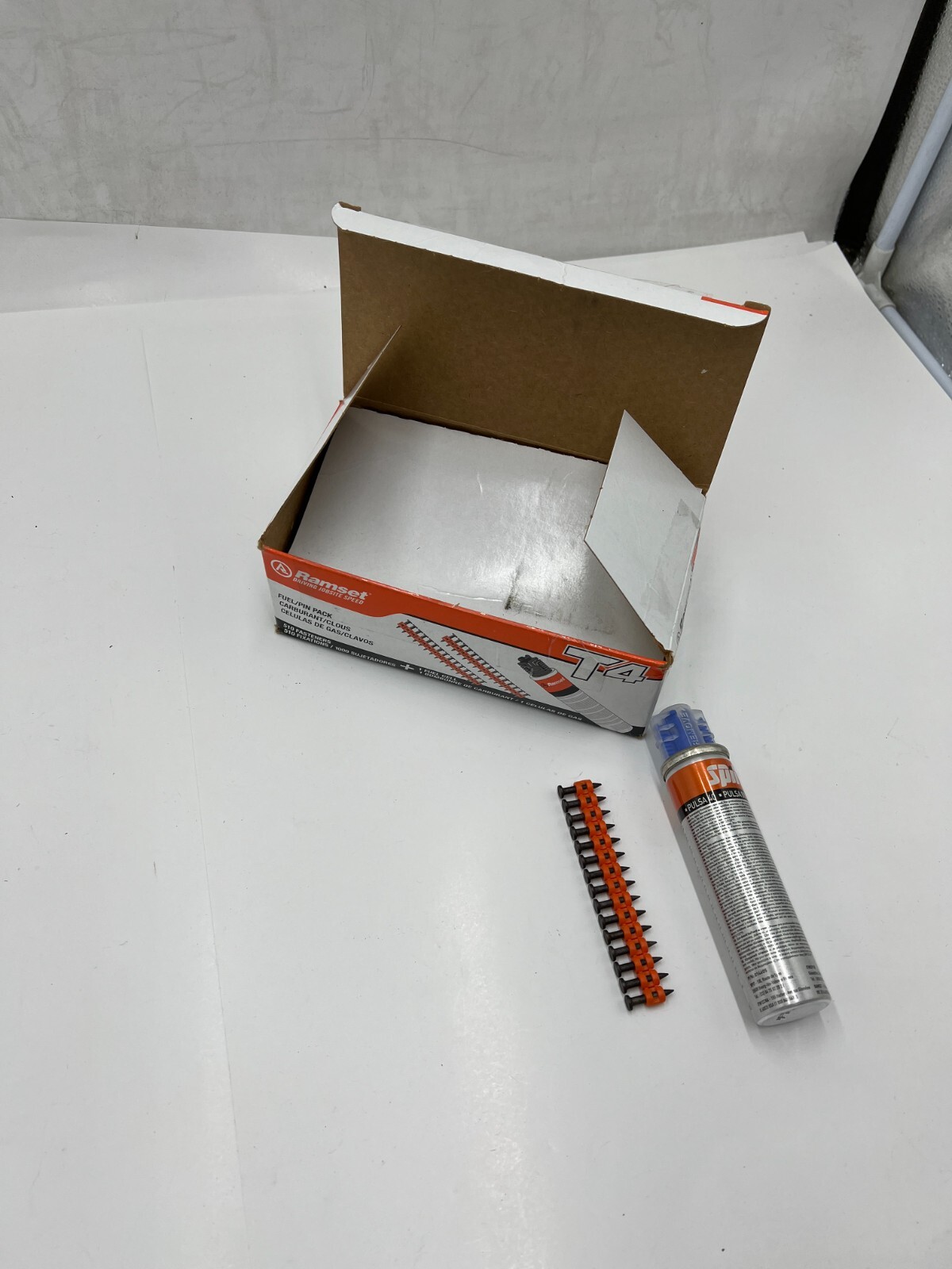 (Pack of 510) Ramset 3/4″ Concrete Pin T4 Fuel Cell T4034B For ...