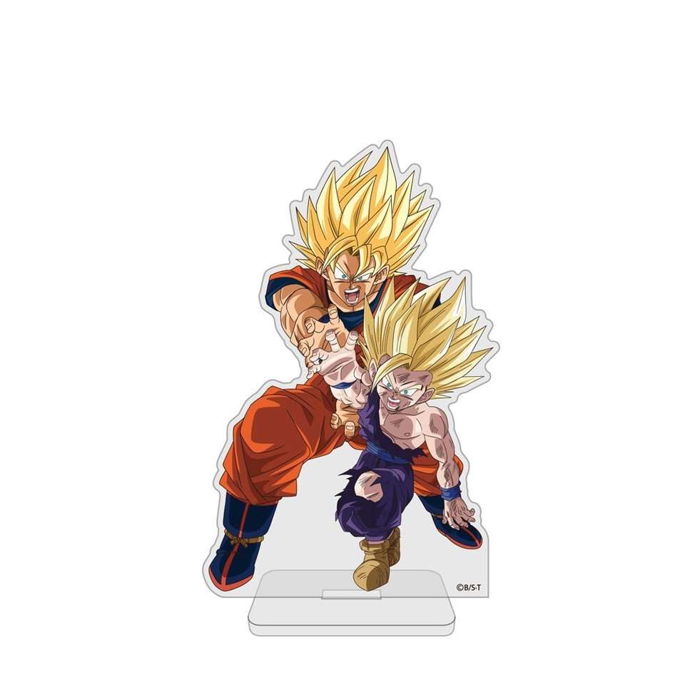 COSPA Dragon Ball Z Son Goku & Gohan Kamehameha Acrylic Stand Figure ...