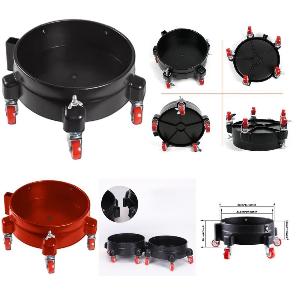 Car Wash Bucket Pulley System Garden Cleaning Portable Handle Multi ...